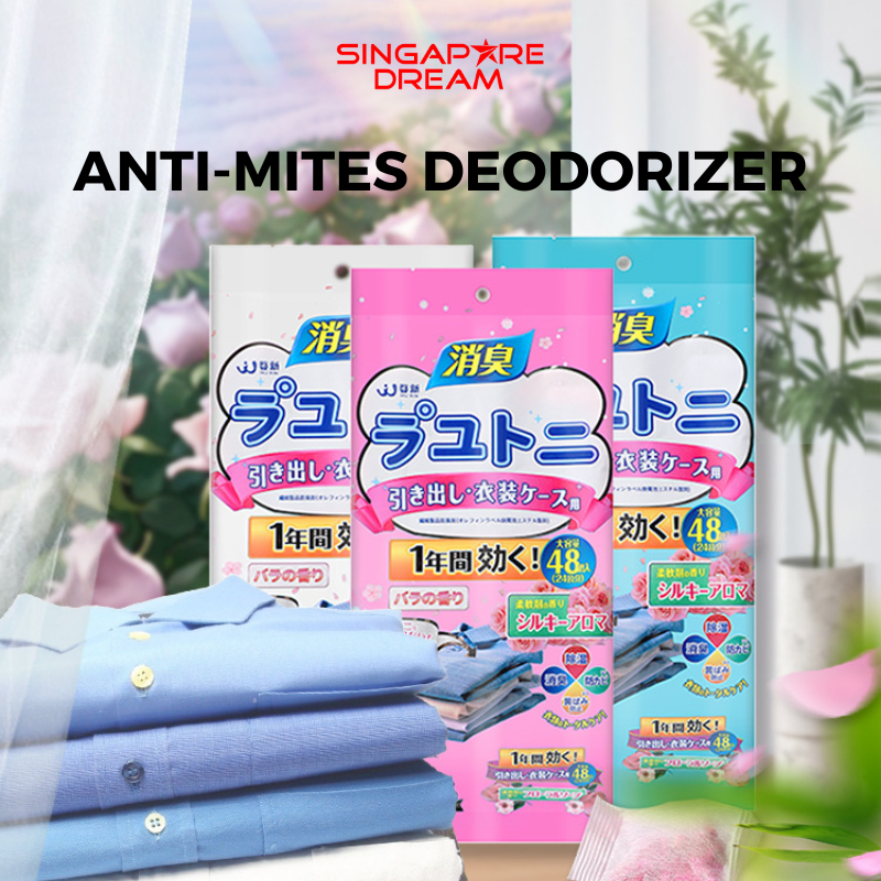 Deodorizer Dehumidification Mothball Anti Mildew Moist Mold Insect Moth ...
