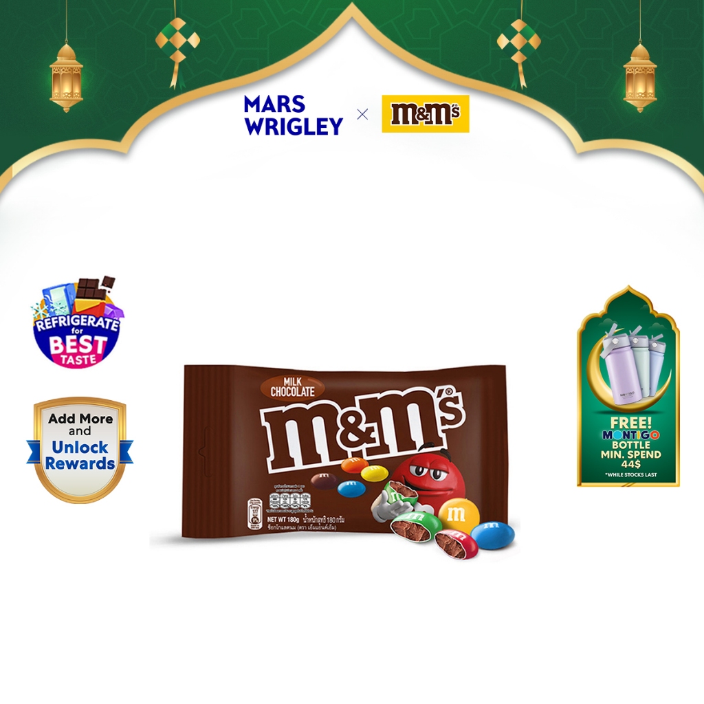 M&M'S Milk Chocolate Share Bag 180g Chocolate / Milky / Sharing ...