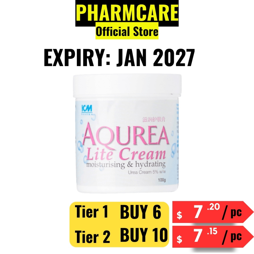ICM Pharma Aqurea Lite White Soft Paraffin BP 100G Moisturiser Dry Skin ...