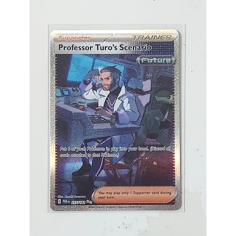 Pokemon professor turo scenario special illustration rare trainer ...