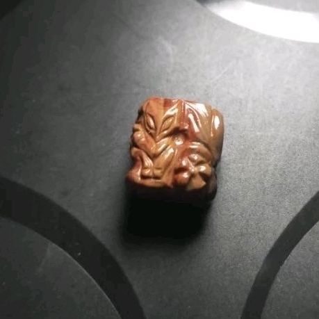 Alashan agate cubic fox 9 tail fox moon fox cubic phoenix carved charm ...