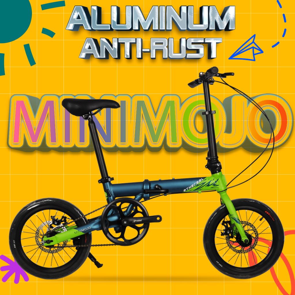 Ethereal Minimojo Foldable Bicycle For Kids, Juniors And Ladies ...