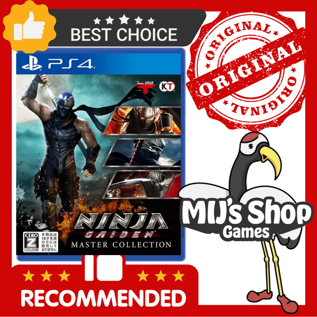 NINJA GAIDEN Master Collection -PS4 [ Playable in English ] 【Direct ...