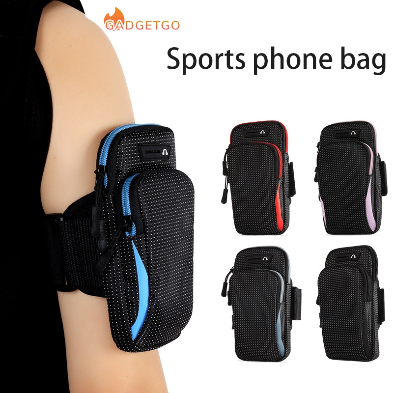 【SG】Running Armband Multifunctional Outdoor Sports Armband Sweatproof ...