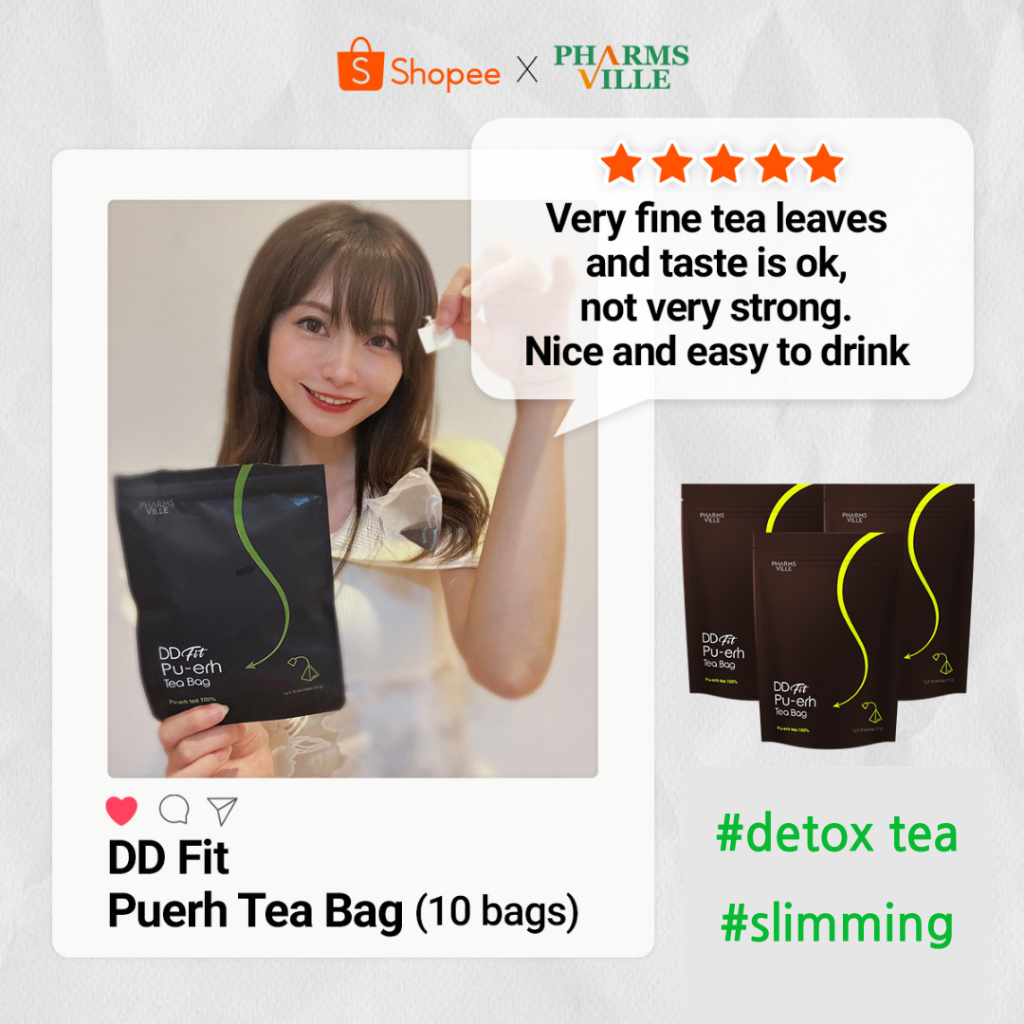 [PS Korea] Slimming Pu’er Tea Bags, Natural Caffeine and Anti ...