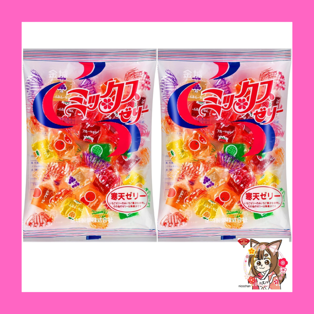 kinjo Seika/kinjyo jelly/Mix Jelly/Agar agar fruit jelly Fruit Gummies ...