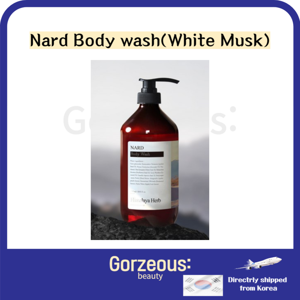[Nard] Refreshing Perfumed Body Wash(White Musk, 1L) | Shopee Singapore