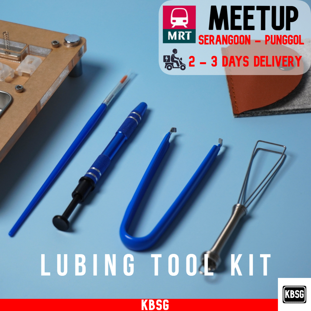 Lubing tool kit for Mechanical Keyboard to Lube switches | Shopee Singapore