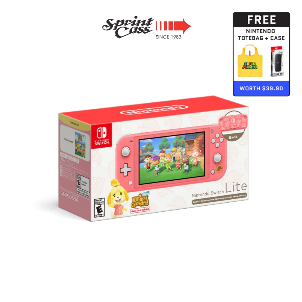 Nintendo Switch Lite Animal Crossing : New Horizons Isabelle Aloha ...