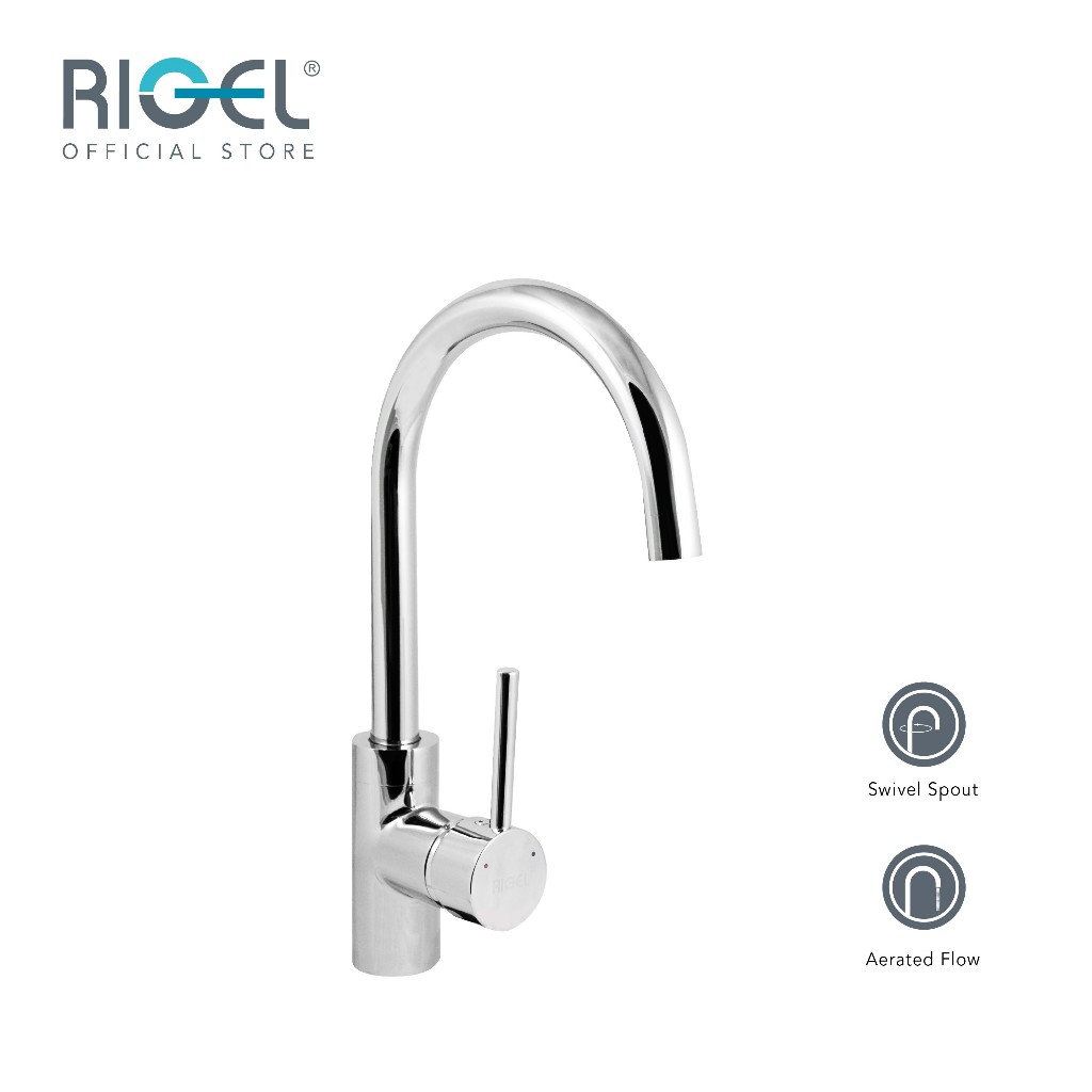 RIGEL Kitchen Cold Tap W2-R-JT105171-B | Shopee Singapore