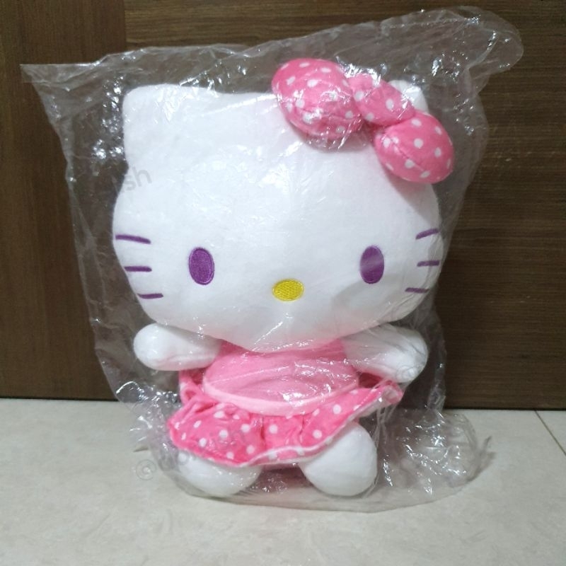 Authentic Sanrio Pink Hello Kitty 30cm Stuffed Plush Soft Toy | Shopee ...