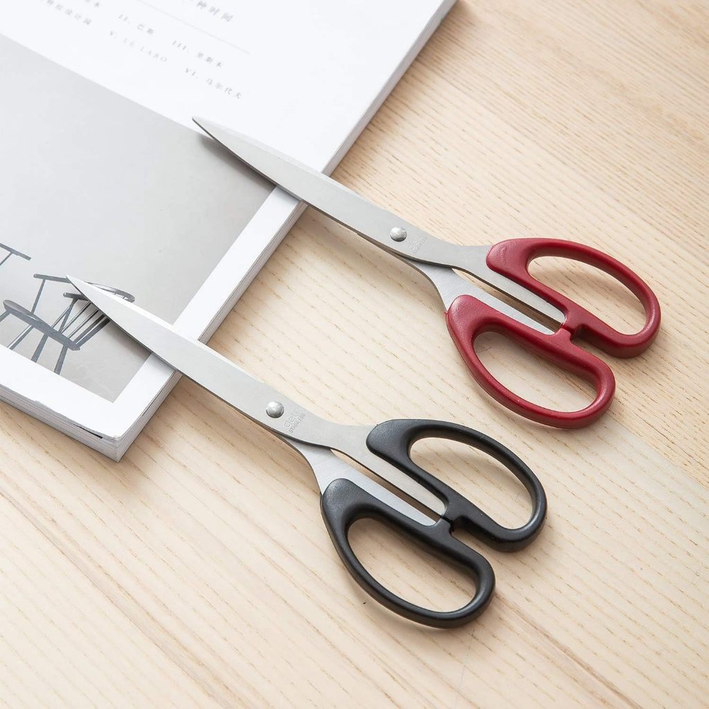 Deli W6010 Scissors, stainless steel scissors, office scissors, paper ...