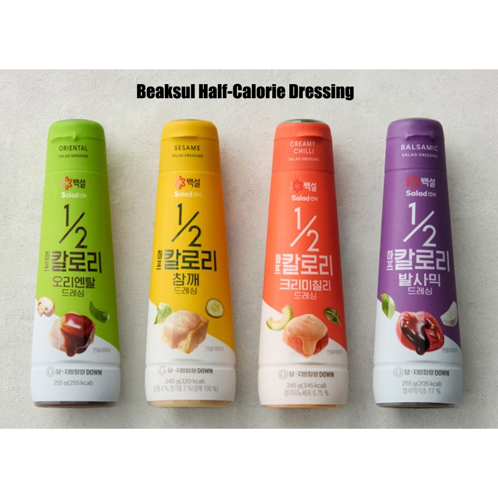 Baeksul Half-Calorie Dressings, Oriental Dressing 255g, Balsamic ...