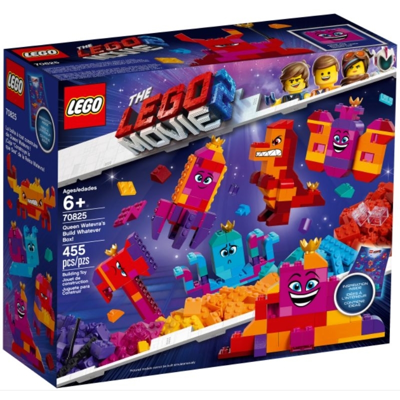 LEGO 70825 The Lego Movie 2 Queen Watevra's Build Whatever Box | Shopee ...