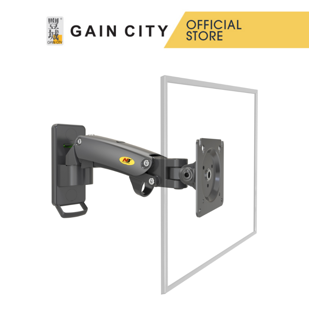 North Bayou Monitor Arm F120 - Grey | Shopee Singapore