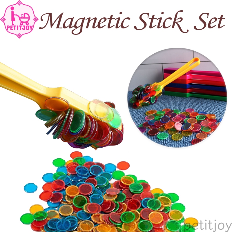 【SG】Montessori Toys Montessori Learning Toys Magnetic Stick Wand ...