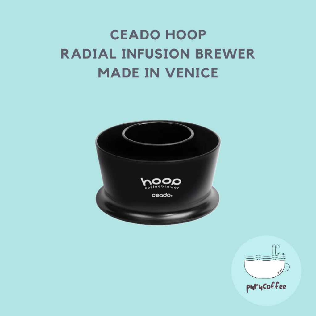 [SG Ready] Venice Ceado Hoop Coffee Brewer with 300pcs filter paper ...