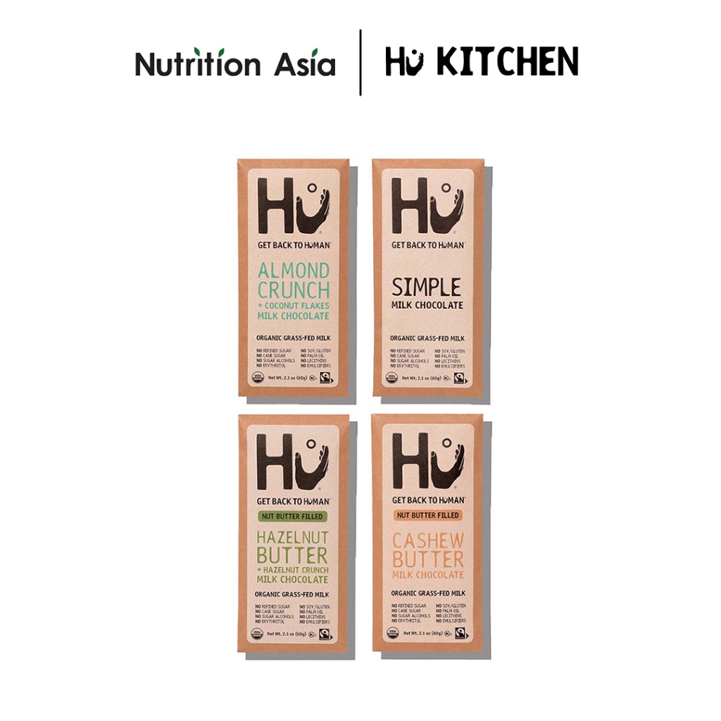 Hu Kitchen Milk Chocolate Bar 60g | Shopee Singapore