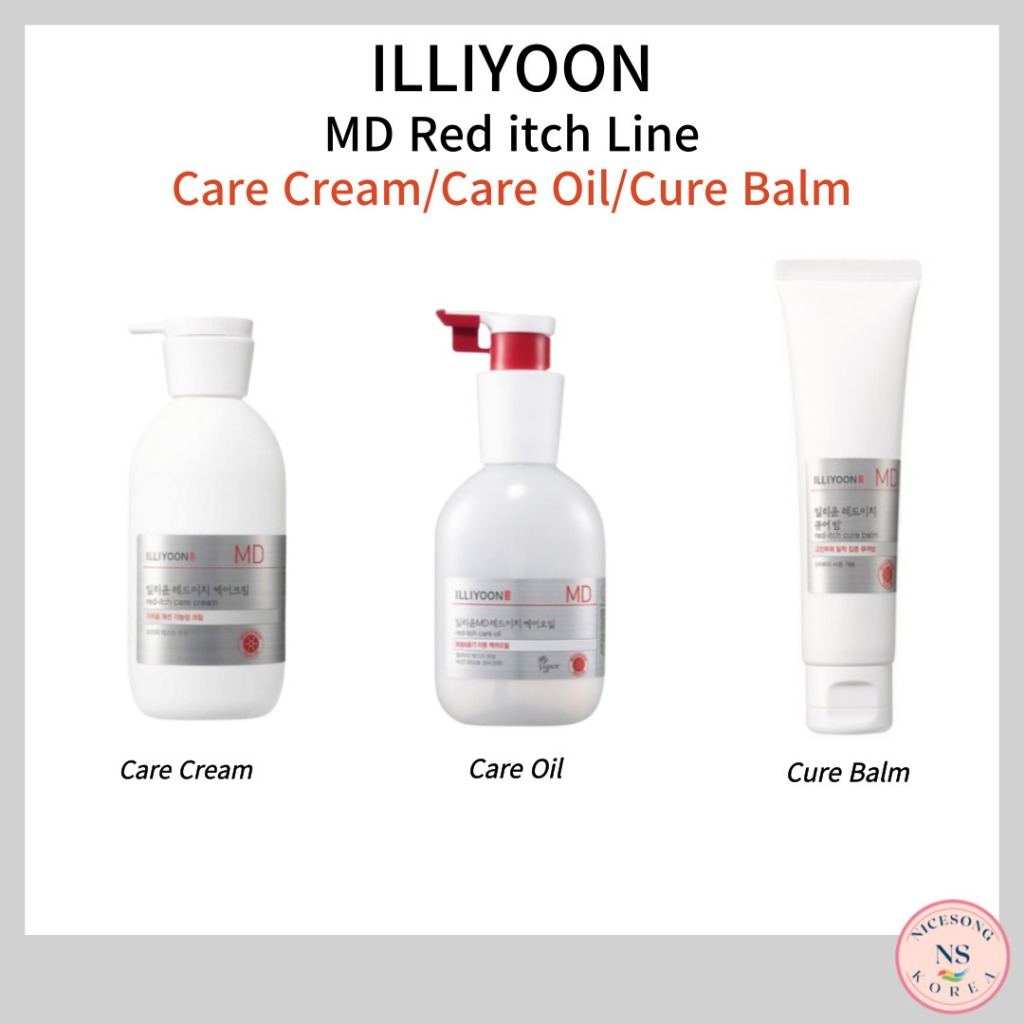[ILLIYOON]MD Red-itch Line(Oil/Cream/Cure Balm) | Shopee Singapore