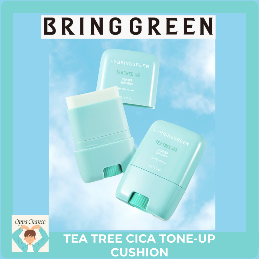 *1+1 deal* BAEKHYUN'S PICK [BRING GREEN] Tea Tree Cica Cooling Sun ...