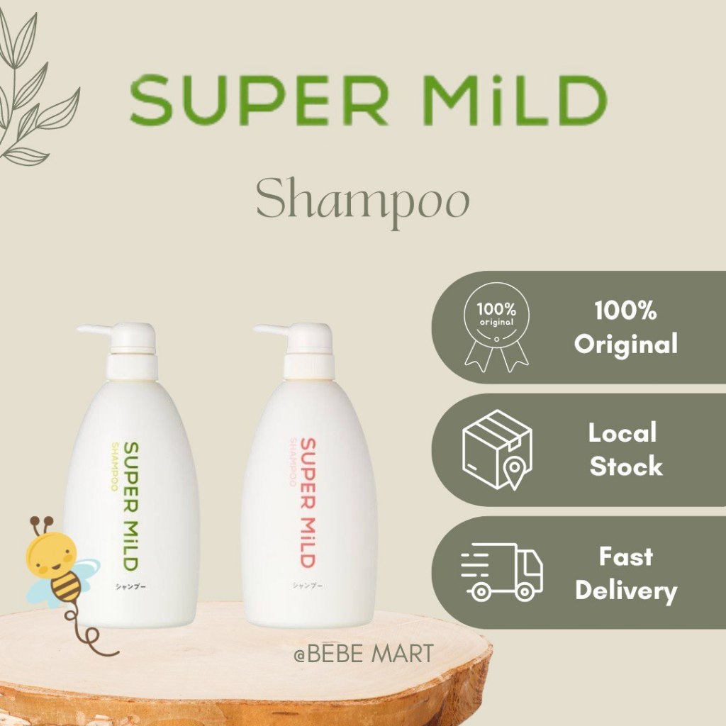 Super Mild Shampoo & Conditioner 600ml | Shopee Singapore
