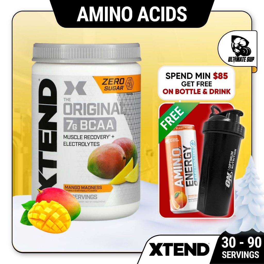 Xtend BCAA, The Original 7G BCAA, Amino Acid Hydration, Electrolytes ...
