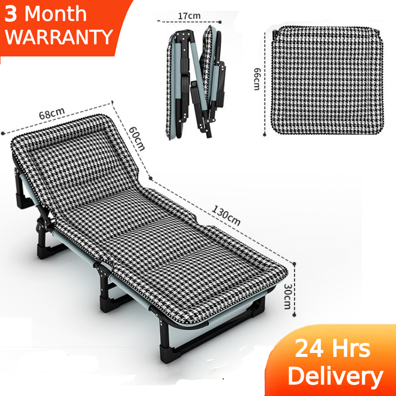 [SG STOCK] Portable Single Folding Bed Office Lunch Break Folding Bed ...