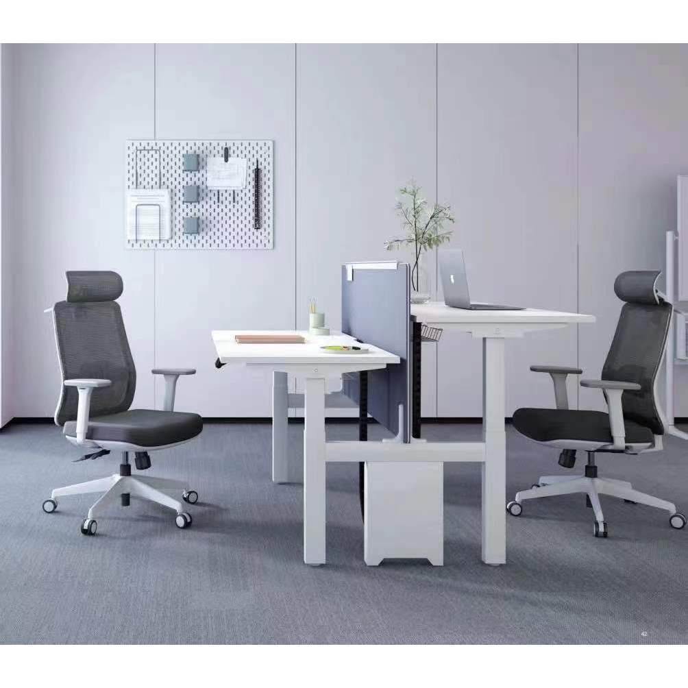 Office Opposite Seat Adjustable Desk | Shopee Singapore