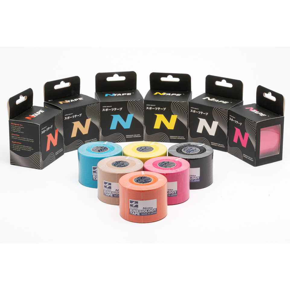(Made in Japan) Nitto NTAPE Kinesiology Tape, Kinesio Tape, KT Tape ...