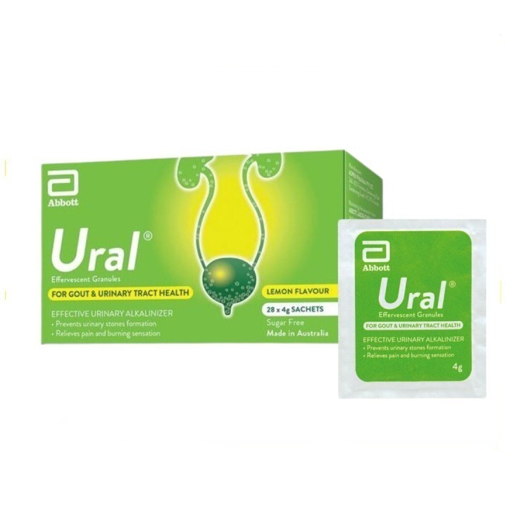 Ural effervescent granules 28x4g | urinary health EXP 2027 | Shopee ...