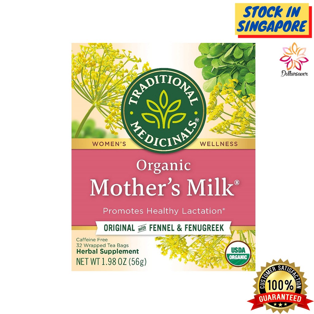 Traditional Medicinals Organic Mother Milk Tea Box of 16 Tea Bags ...