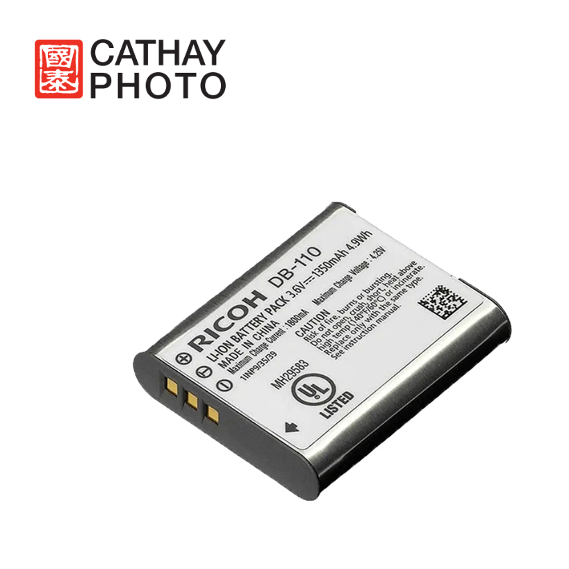 Ricoh DB-110 Rechargeable Battery for GR III / X / HDF | Shopee Singapore