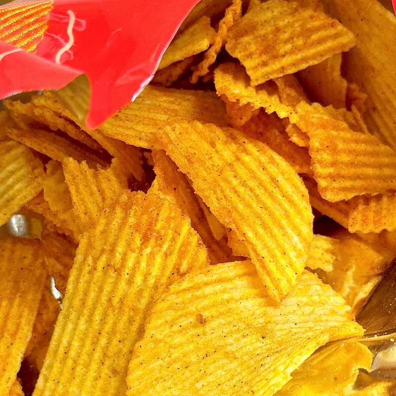 45g Hao You Qu Potato Chips Biscuit Snacks Chips Korean Kimchi/Honey ...
