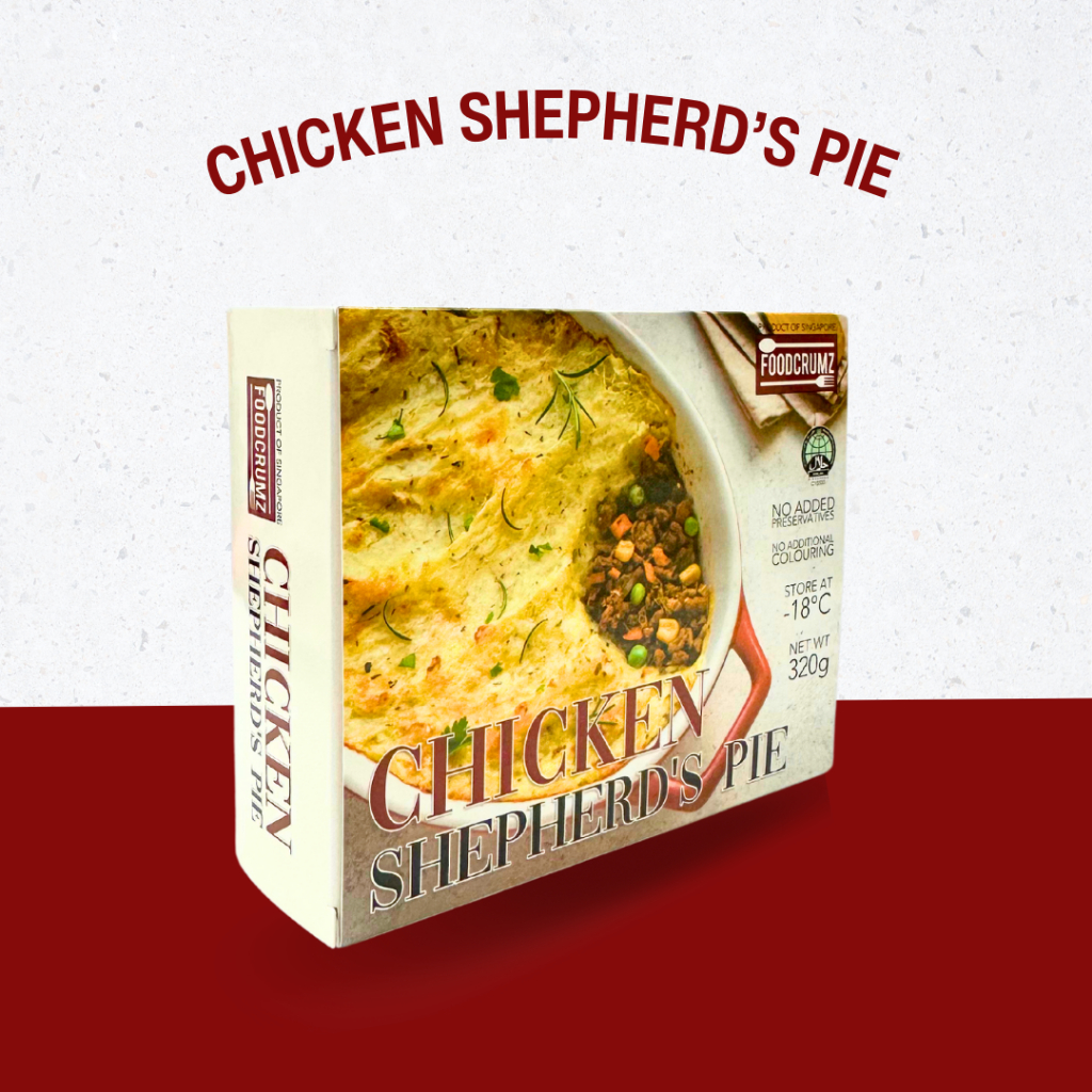 Chicken Shepherd's Pie Frozen Convenience Food Ready to Eat Meal prep ...