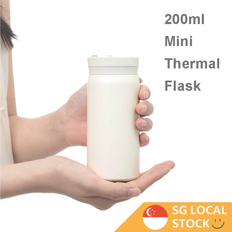 Mini Thermal Flask Water Bottle Vacuum Insulated Bottle Stainless Steel ...