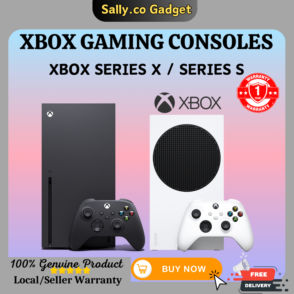 [Authentic]Microsoft XBOX Series S / X Gaming Console 1 Year Local ...