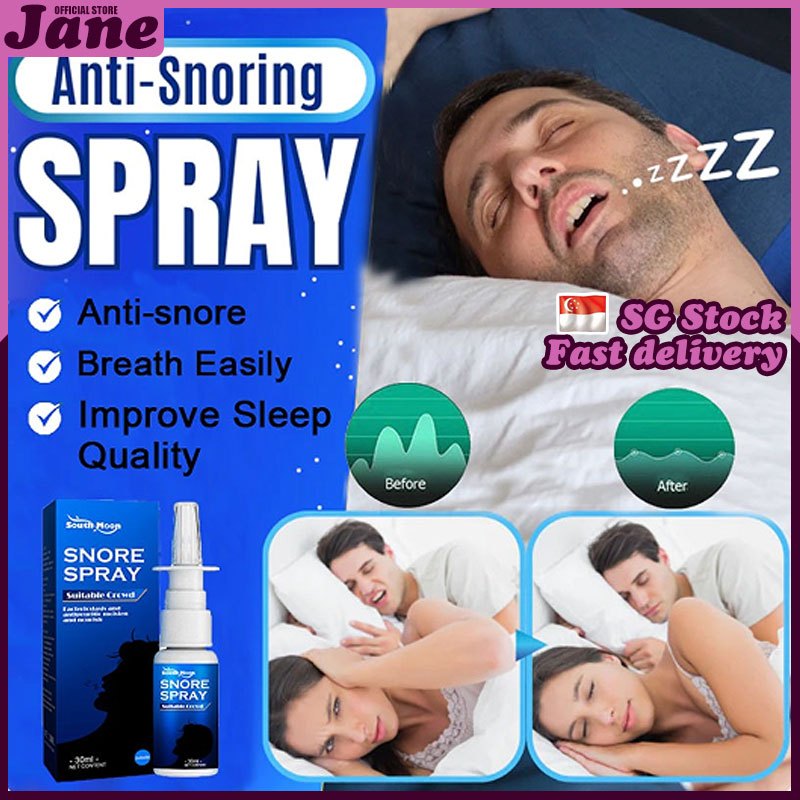 🎈𝙎𝙂 𝙎𝙩𝙤𝙘𝙠🎈𝙊𝙧𝙞𝙜𝙞𝙣𝙖𝙡 Anti snore spray / Herbal extract nasal spray Nose ...