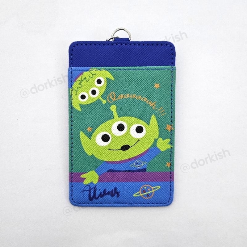 Disney Toy Story Three Eye Alien Aliens Ezlink Card Holder with Keyring ...