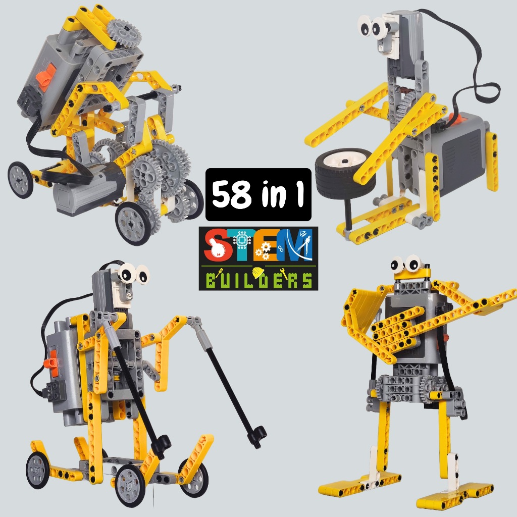 SG Seller| 58 in 1| CB9686 | Lego 9686 Compatible| Robotics | 90 Days ...