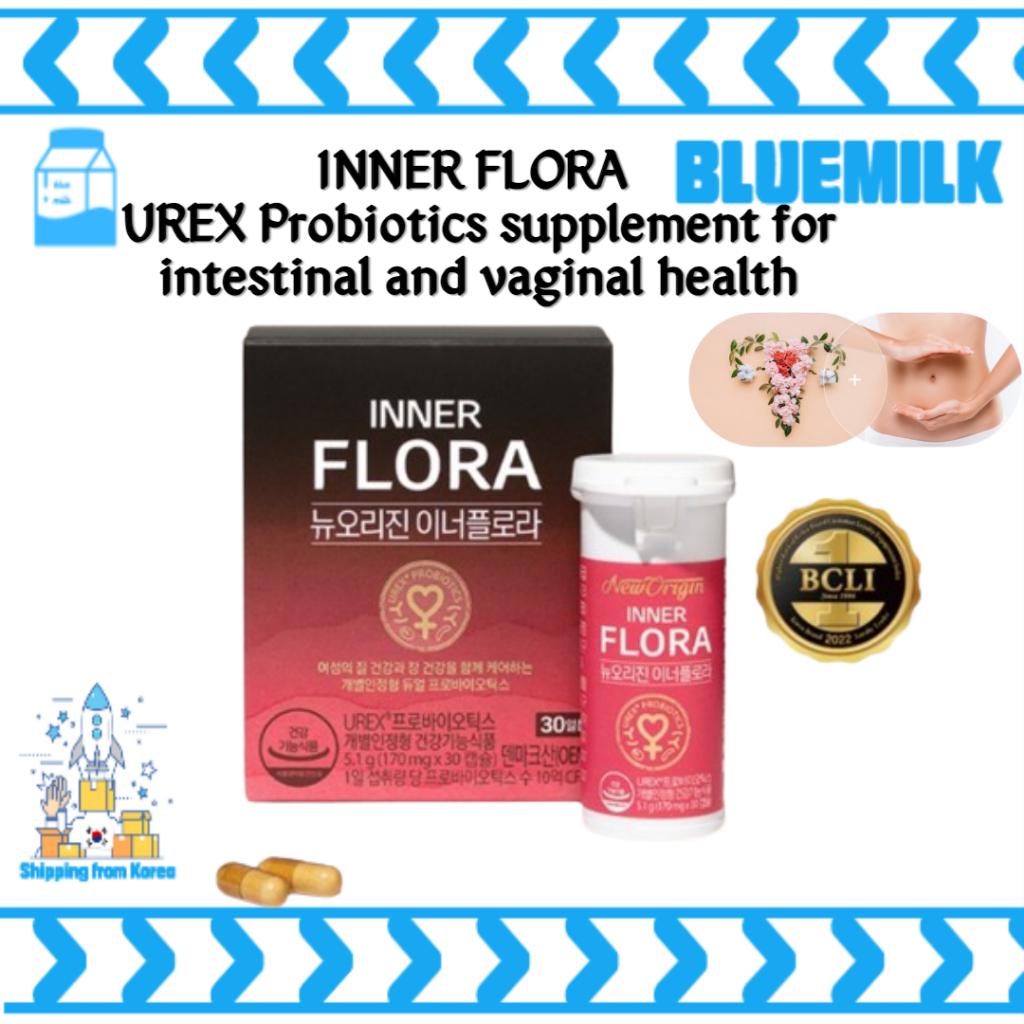 UREX Probiotics supplements lactic acid for women, Inner Flora new ...