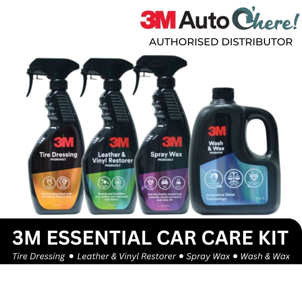 3M Essential Car Care Kit | Shopee Singapore