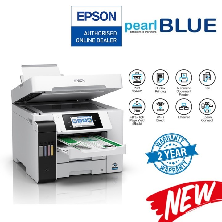 Epson EcoTank L6550 A4 Colour Wi-Fi Duplex All-in-One Ink Tank Printer ...