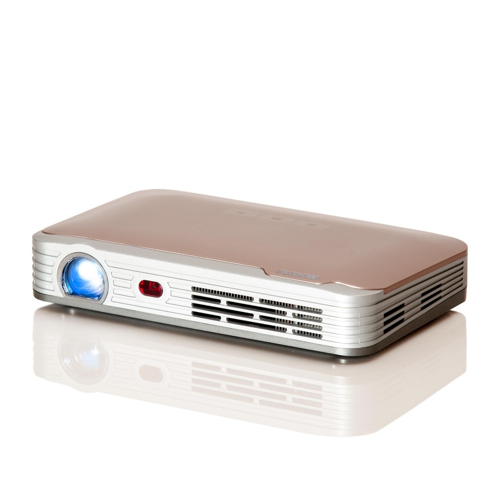 INNOVATIVE DS9 4K- Portable Smart Mini Projector with inbuilt Battery ...