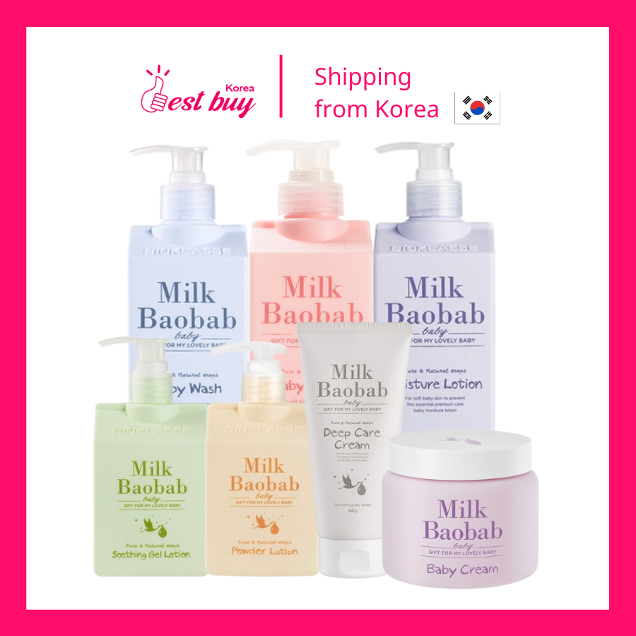 Milk Baobab Baby Wash Head-to-Toe/ Baby Lotion/ Baby Cream | Shopee ...