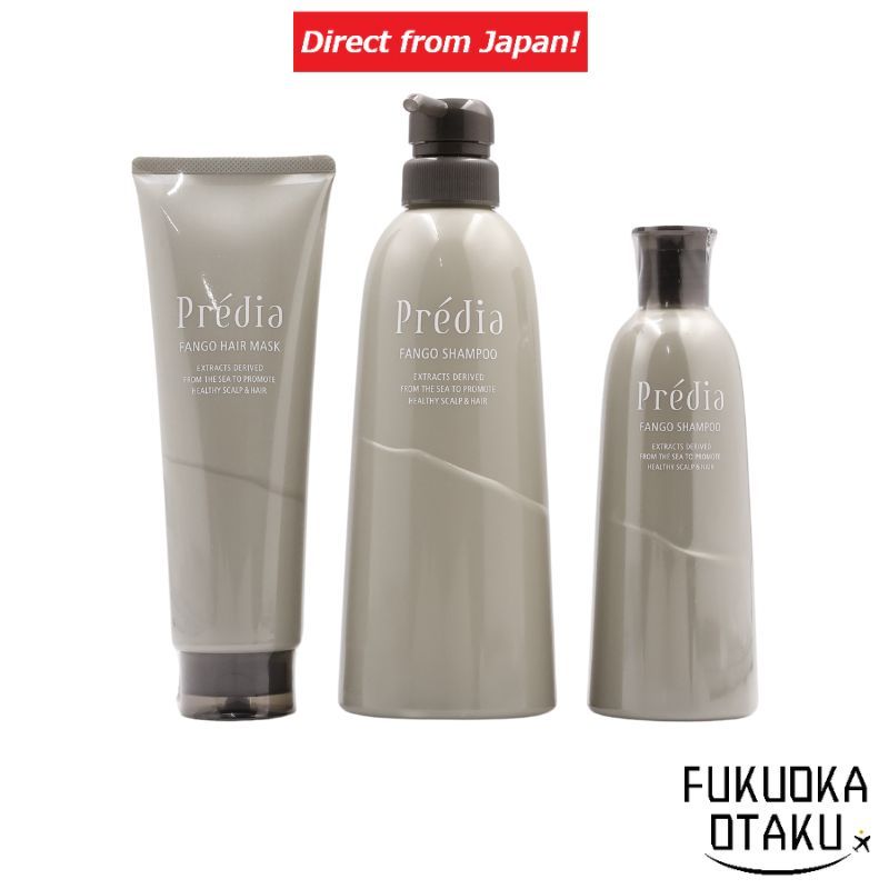 Maison Kose Predia Fango Shampoo (300ml/600ml) Fango Hair Mask n (250g ...