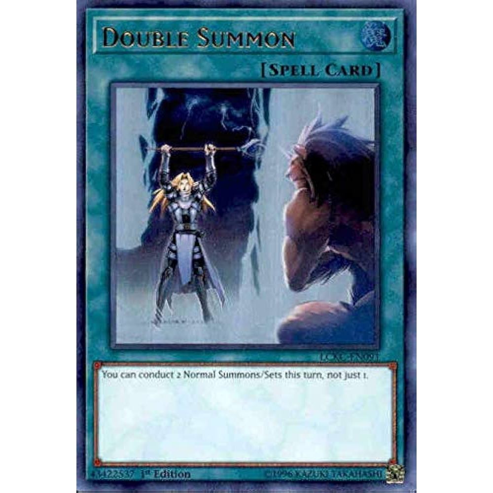 English Yugioh Double Summon LCKC-EN091 Ultra Rare | Shopee Singapore