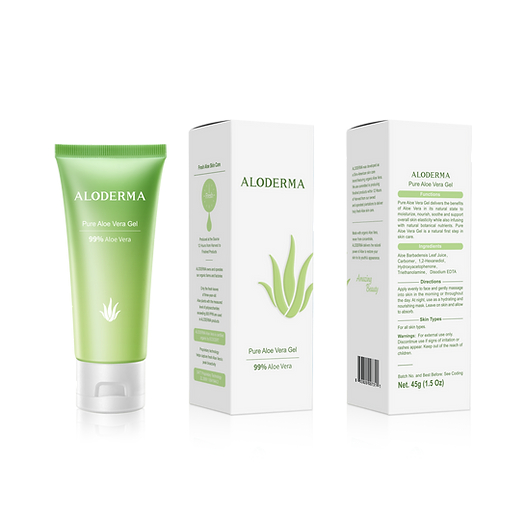 Aloderma Natural Aloe Vera Pure Gel, Organic. 45g | Shopee Singapore