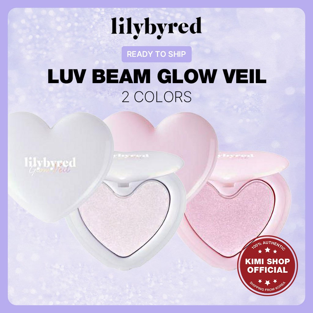 [LILYBYRED] Luv Beam Glow Veil Highlighter 3.2g Dreamy Beam Holy Beam ...