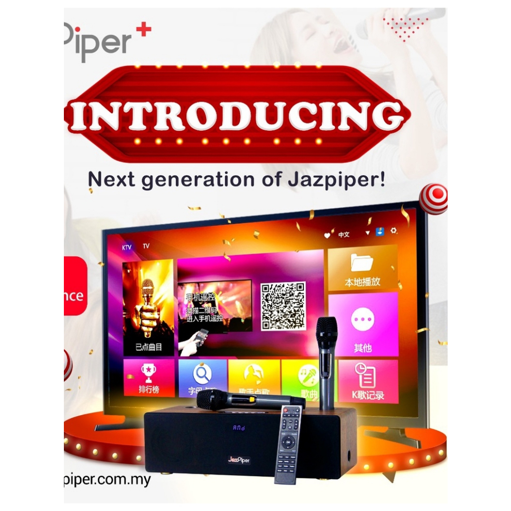 JAZPIPER PLUS V3/MAX (SMART VOICE) WITH 15 MONTHS WARRANTY ON KTV BOX ...