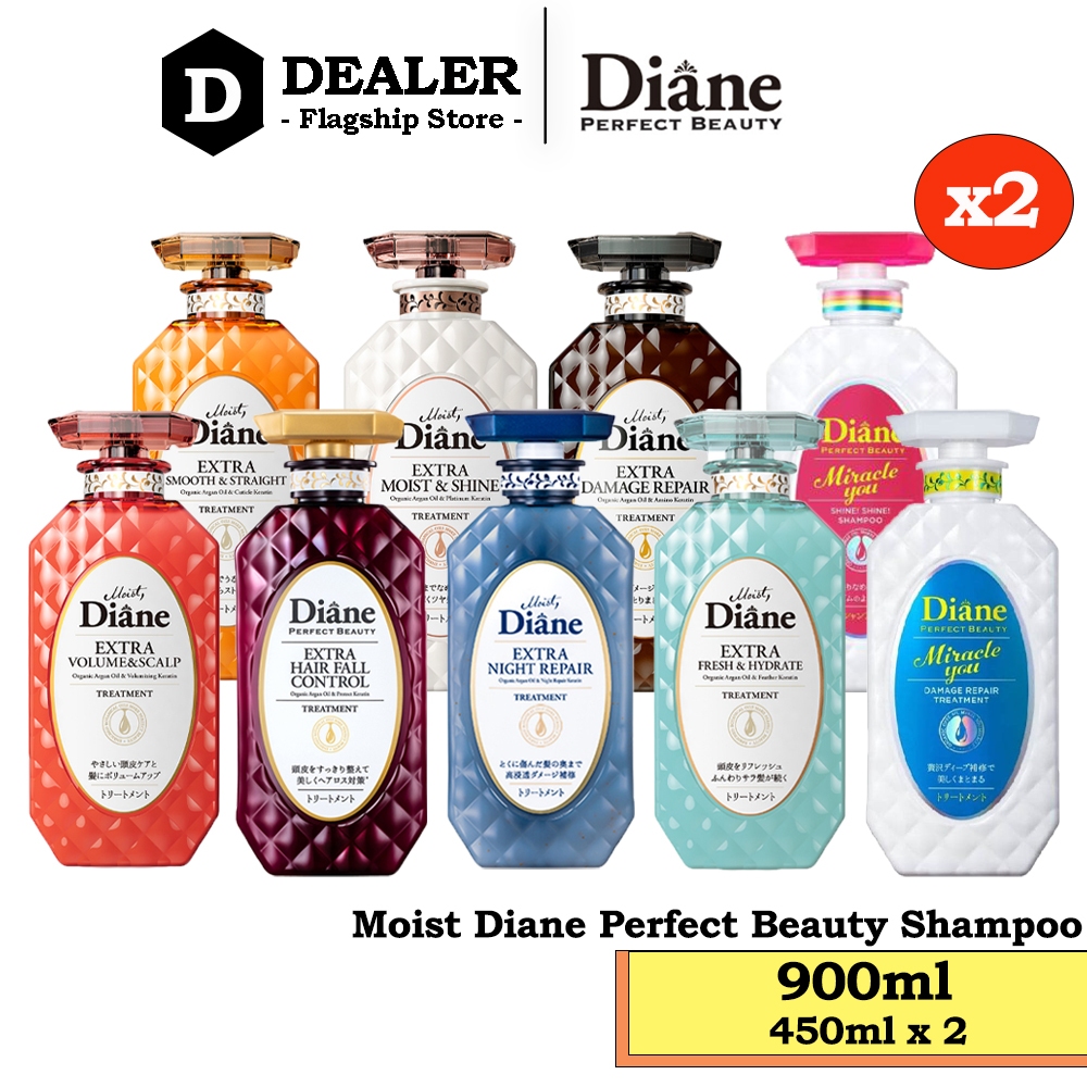 [Bundle of 2] Moist Diane Shampoo 450ml - Dealer Flagship Store ...